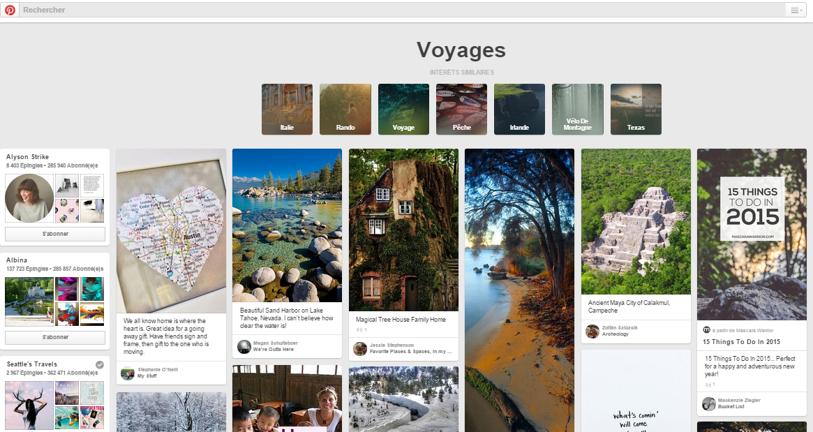 Pourquoi Pinterest est l'outil idéal pour planifier vos voyages - Moi ...