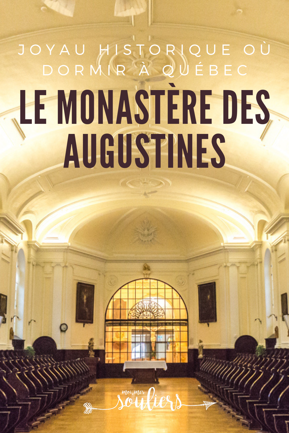 Le Monastère des Augustines, joyaux historique où dormir à Québec