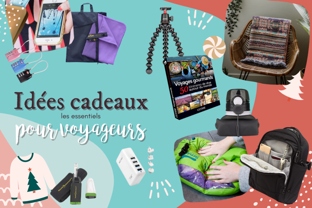 Guide des meilleures idées-cadeaux pour voyageur - Moi, mes souliers